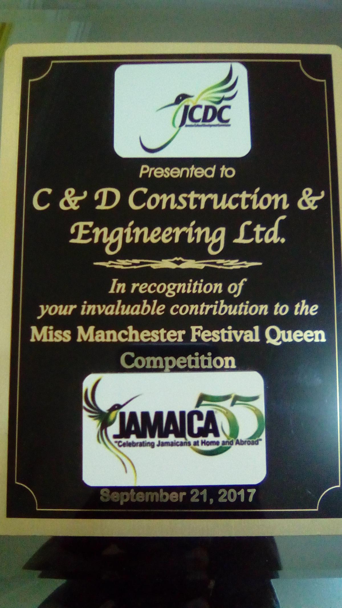 Awards – C&D Construction & Engineering